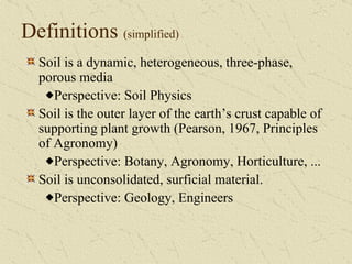 What is soil | PPT