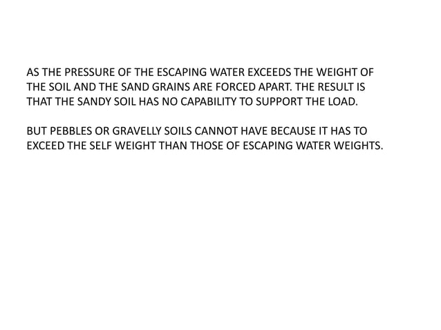 soil liquefaction and quicksand condition | PPTX | Geology | Science
