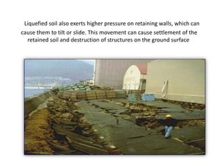 soil liquefaction and quicksand condition | PPTX