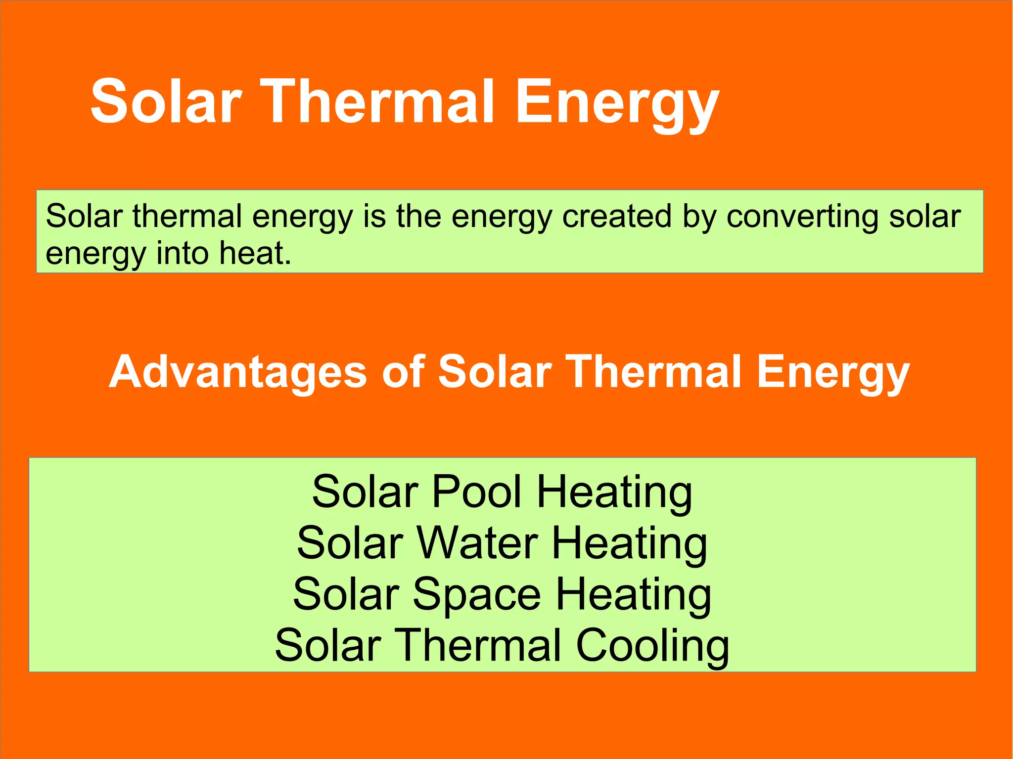 What Is Solar Energy & Types of Solar Energy | PPT