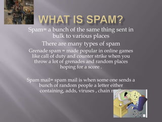 What Is Spam | PPTX