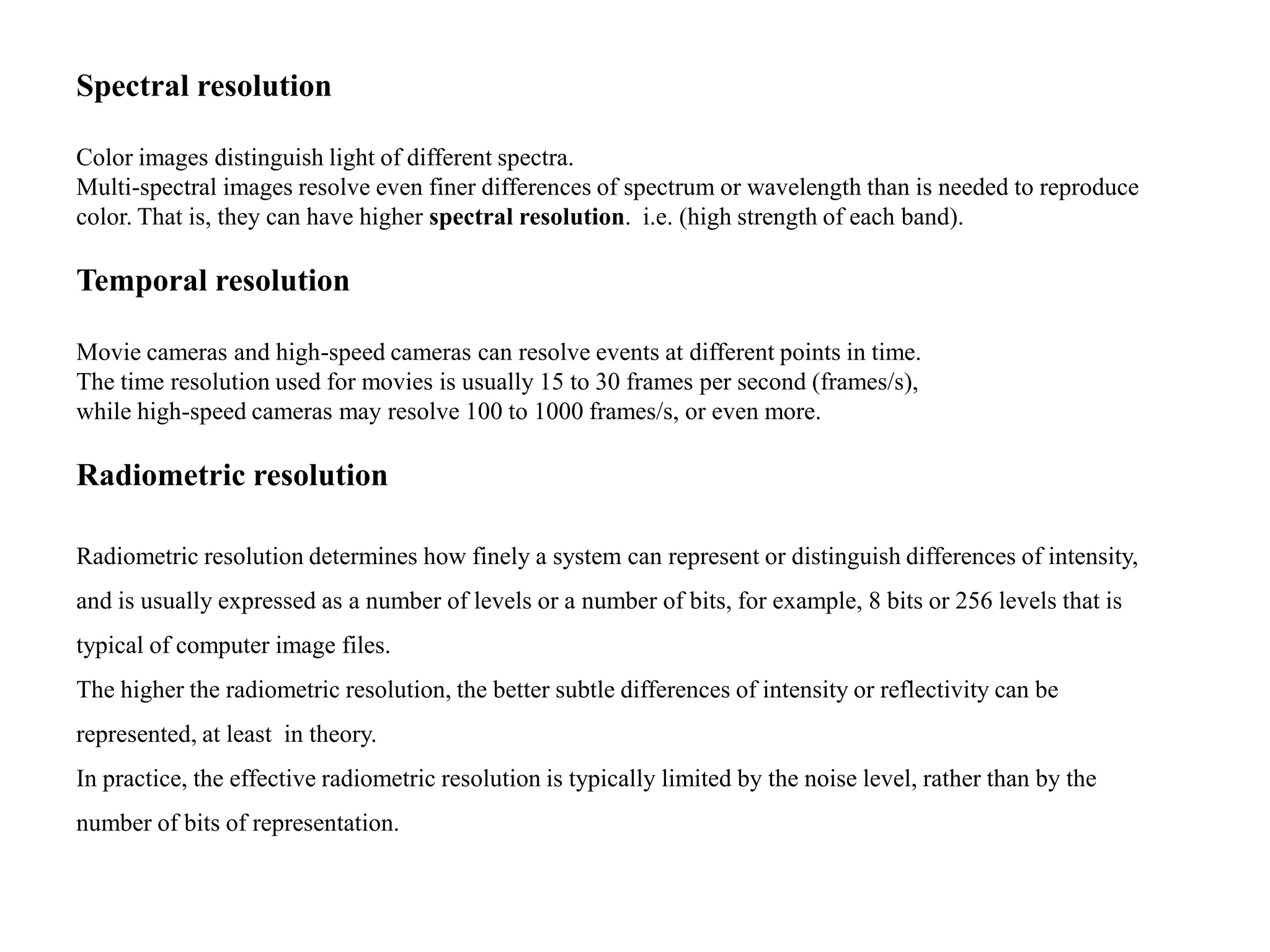 What is spatial Resolution | PPT