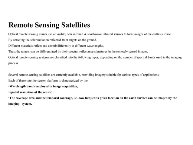 What is spatial Resolution | PPT | Photo Editing Software | Computer Software and Applications