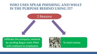What is spear phishing ( cyber attack ) | PPTX