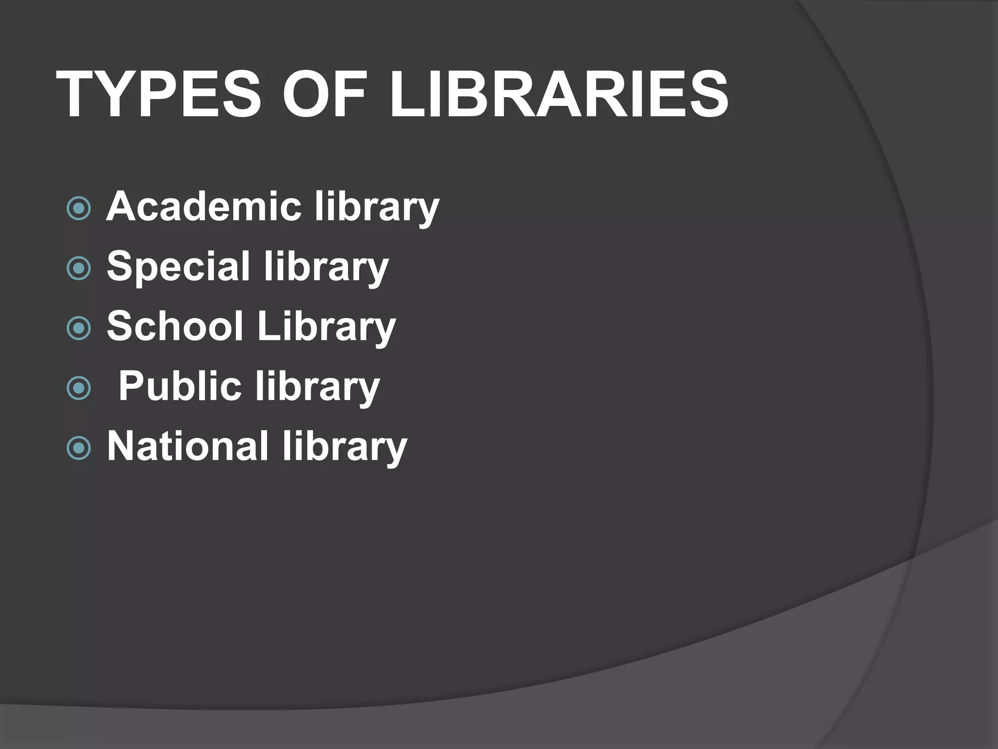 What is special library | PPTX