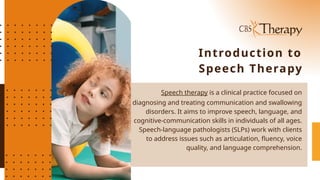 Introduction to Speech Therapy and Who Can Benefit from Speech Therapy ...