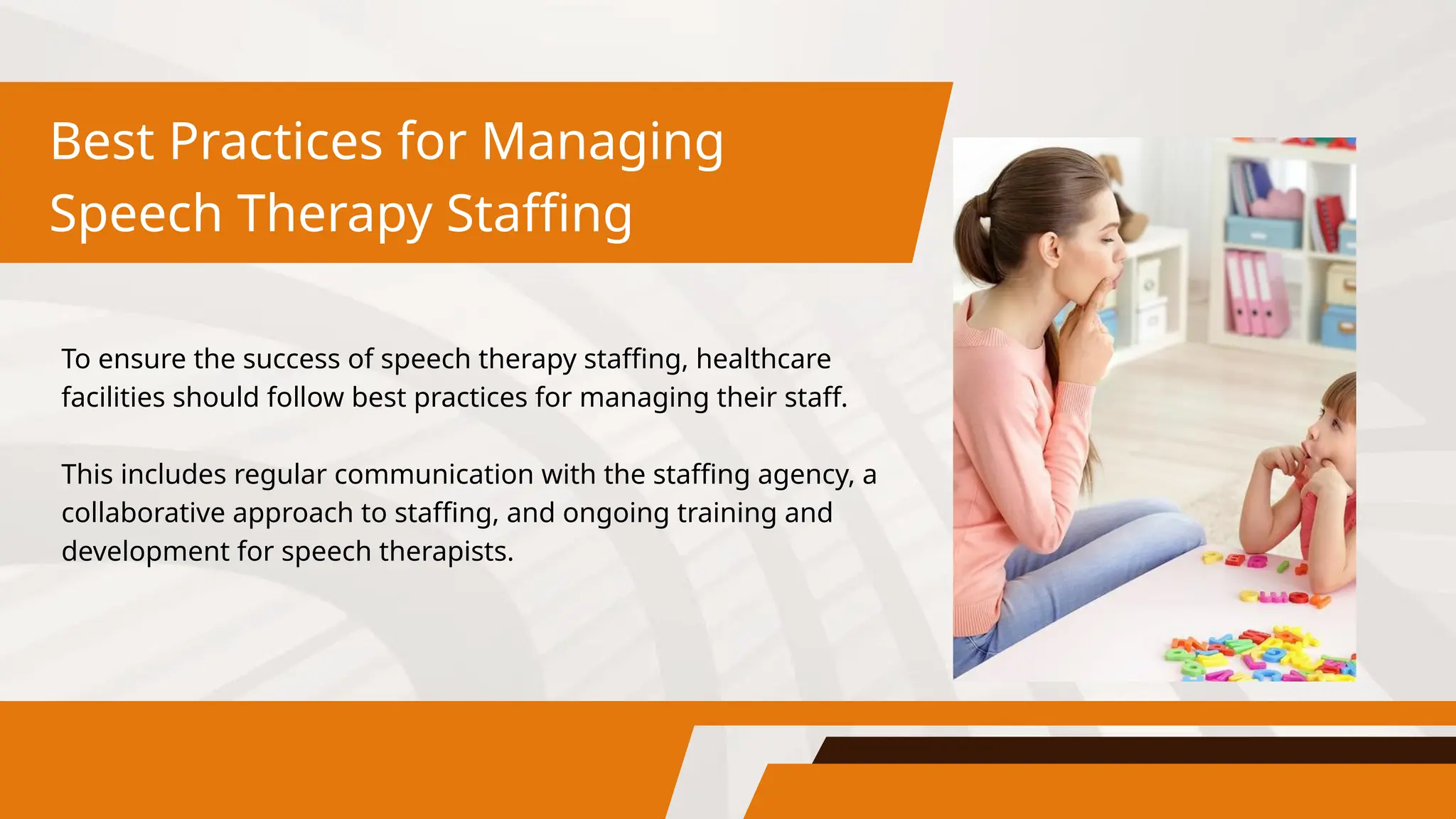 What is Speech Therapy Staffing, and Why is it Important? | PPTX
