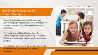 What is Speech Therapy Staffing, and Why is it Important? | PPT