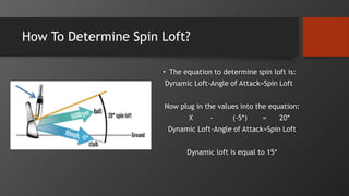 What Is Spin Loft? | PPT