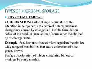 What is spoilage.final (1) | PPTX