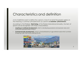 What is sprawl summary ud - alina garkoucha | PDF