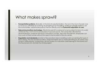 What is sprawl summary ud - alina garkoucha | PDF