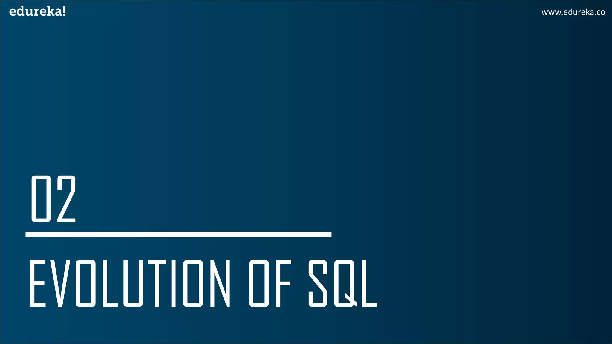 What is SQL? | Edureka | PDF