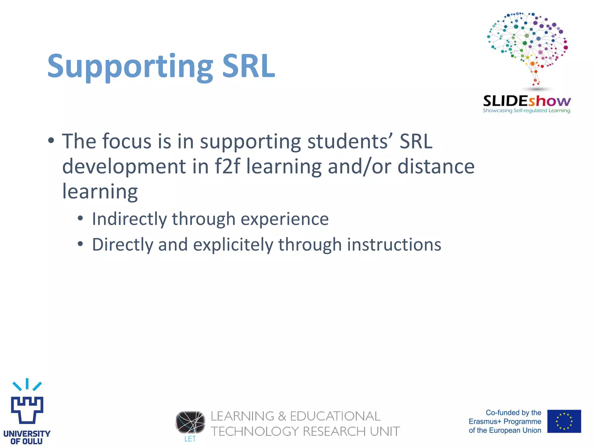 What is Self Regulated Learning? | PDF