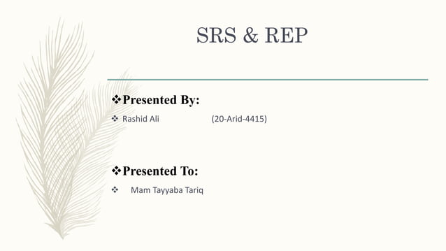 What is SRS & REP.pptx