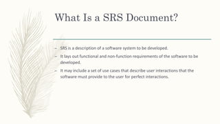 What is SRS & REP.pptx