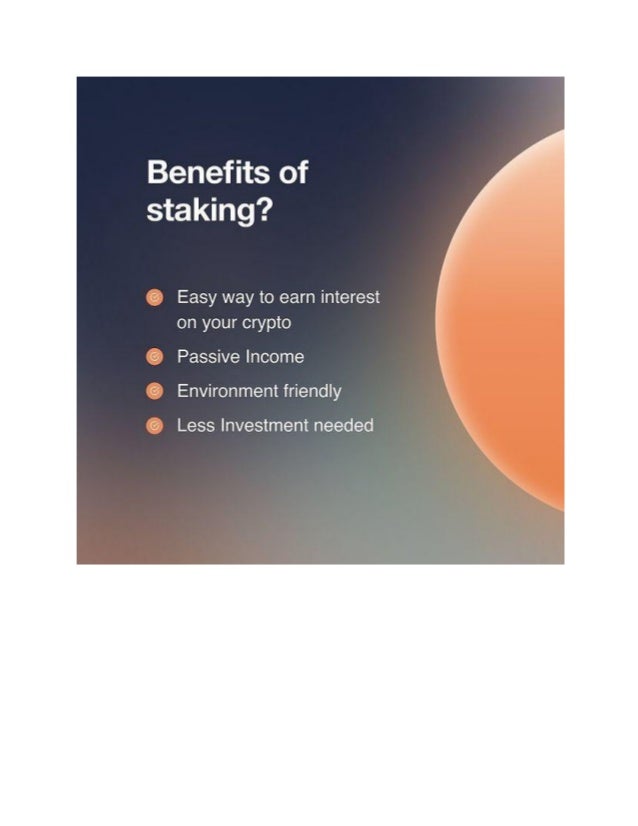 What is Staking and How does it work? | PDF