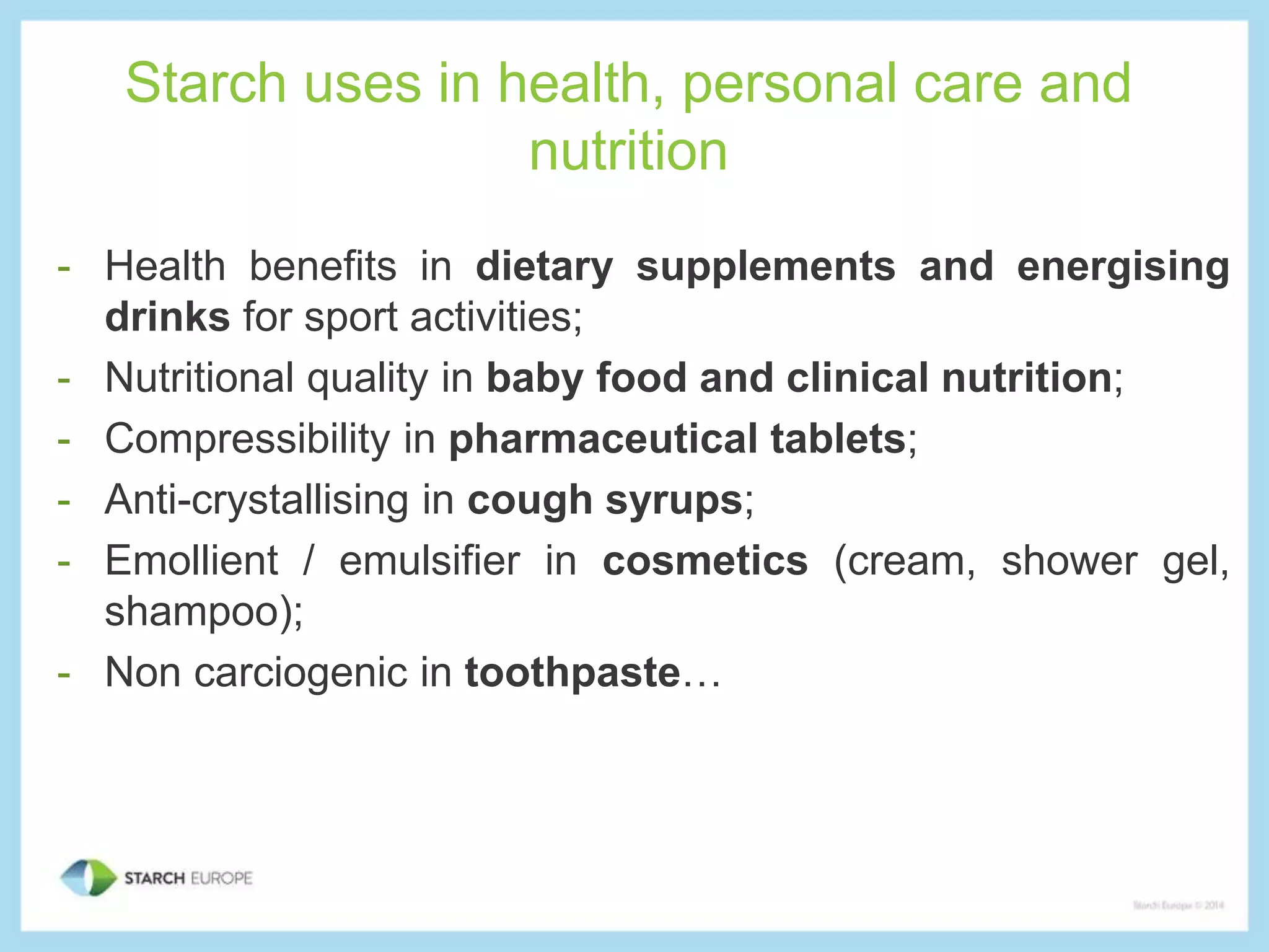 What is starch? | PPTX