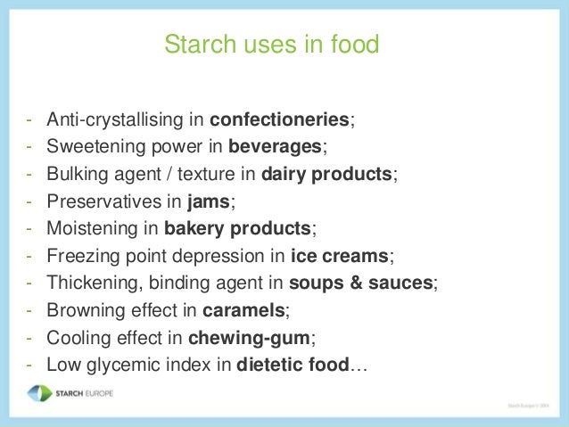 Different Types Of Starches And Their Uses – PJLM