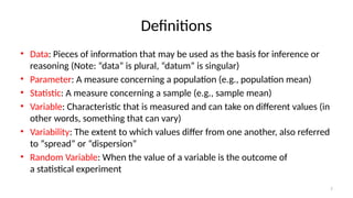 What is Statistics is all about basics of statistics | PPT