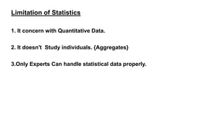 What is statistics | PPTX