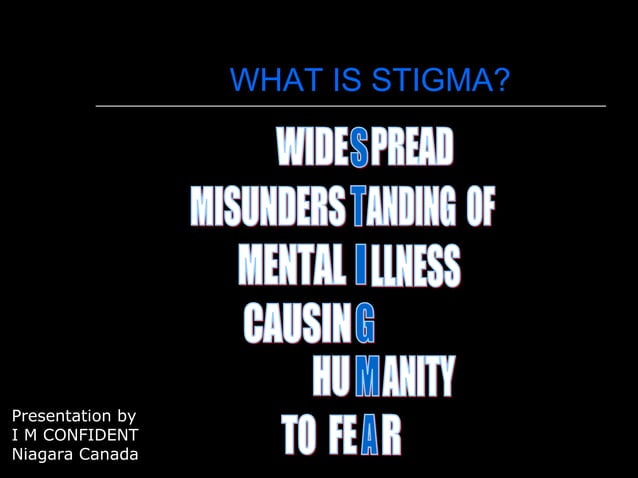 What Is Stigma | PPT