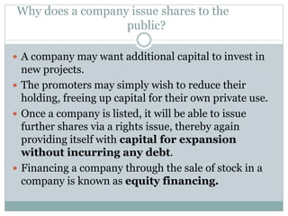 What is Stock and Share Market? | PPT