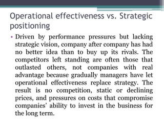 Harward business review- What is strategy ? | PPT