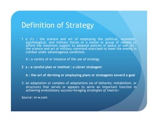 What is strategy? | PPT