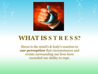 What is stress | PPT