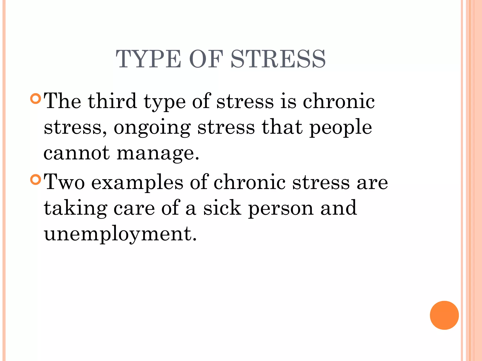 What is stress | PPT
