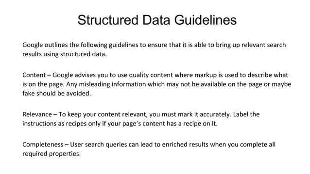 What is Structured Data? | PPT
