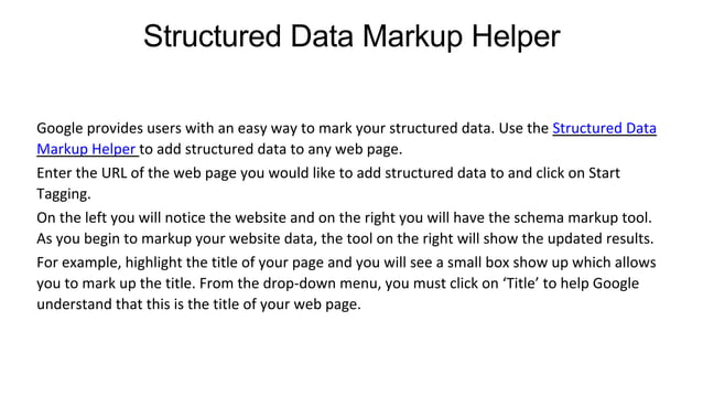 What is Structured Data? | PPT