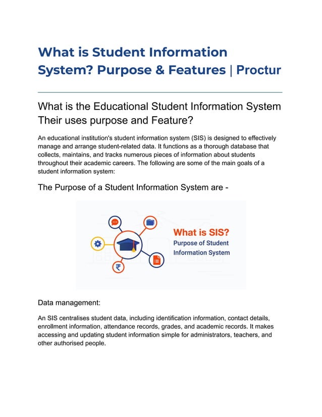 What is Student Information System_ Purpose & Features _ Proctur.pdf