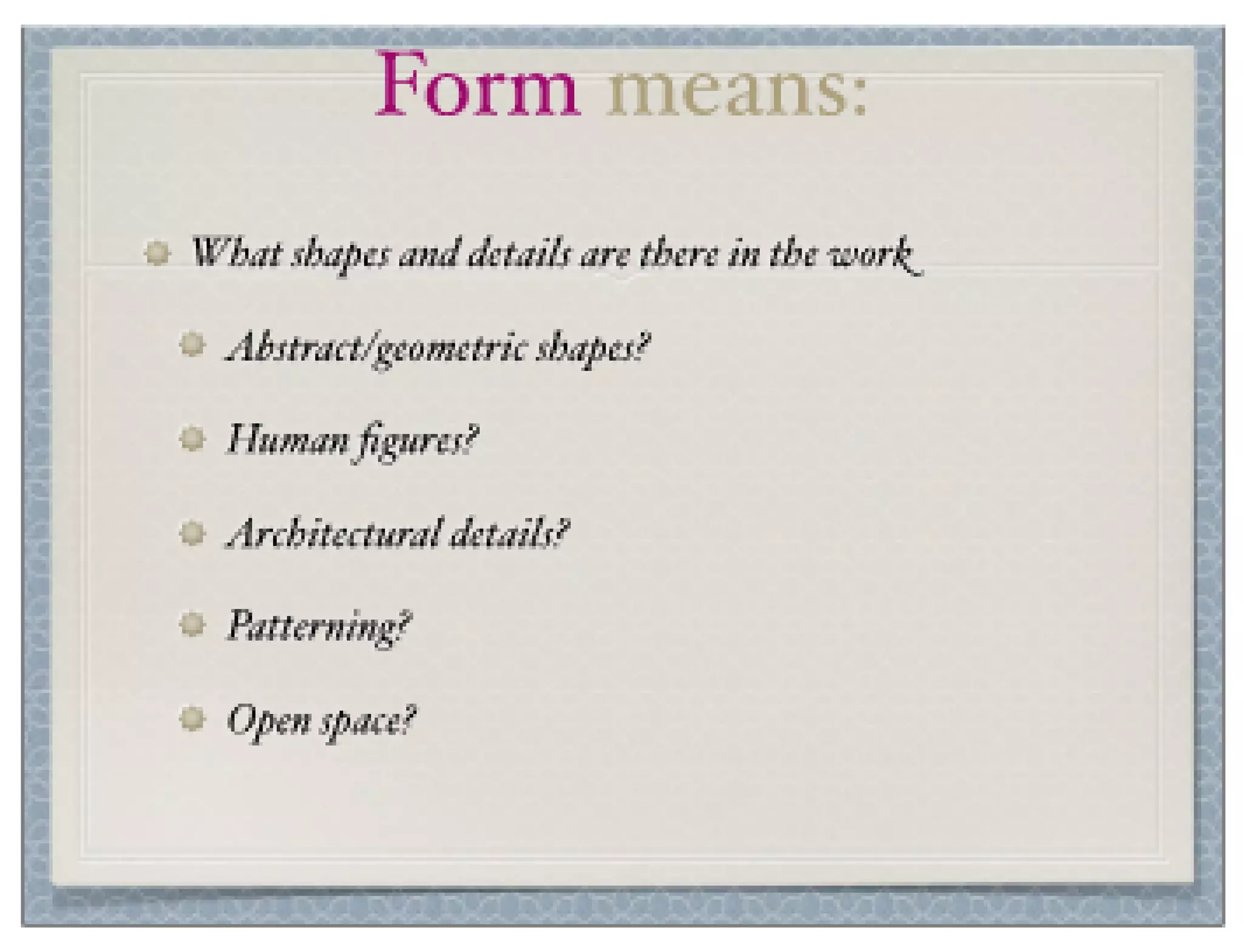 The meaning of Style in Art | PDF