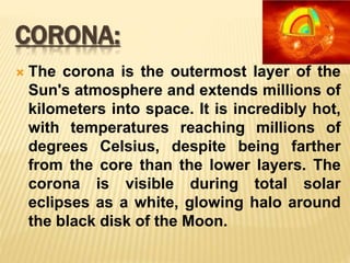WHAT IS SUN/ANATOMY OF SUN | PPTX