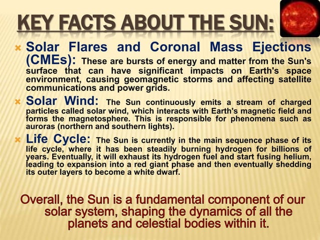 WHAT IS SUN/ANATOMY OF SUN | PPTX