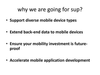 What is sup | PPTX