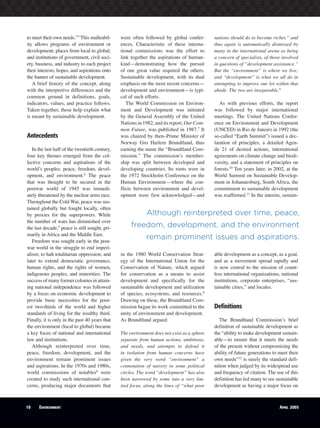 What is sustainable development | PDF
