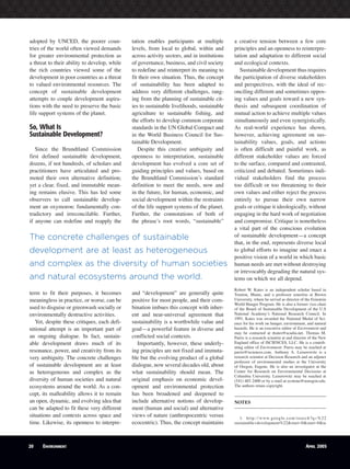 What is sustainable development | PDF