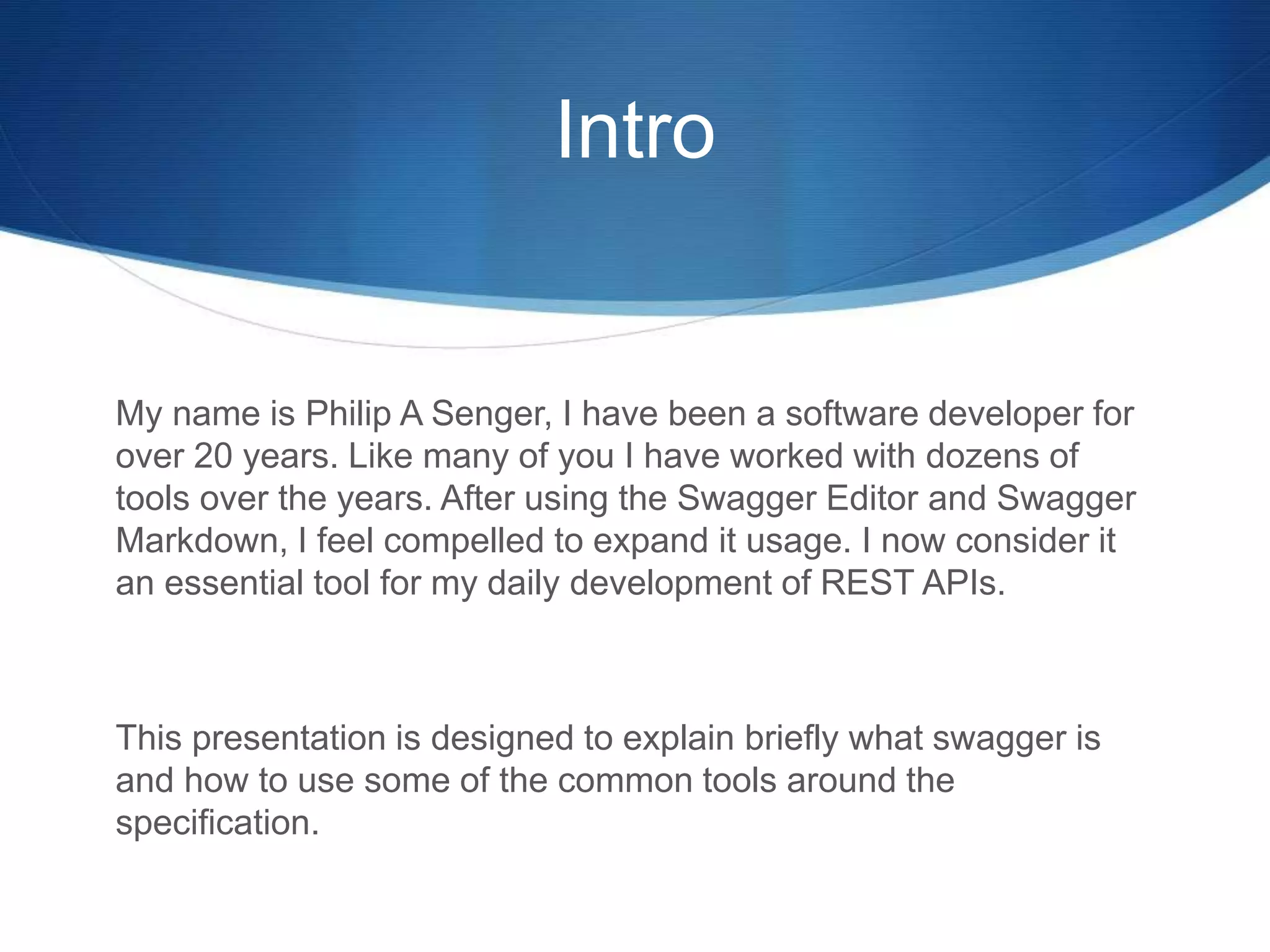 What is Swagger? | PPT
