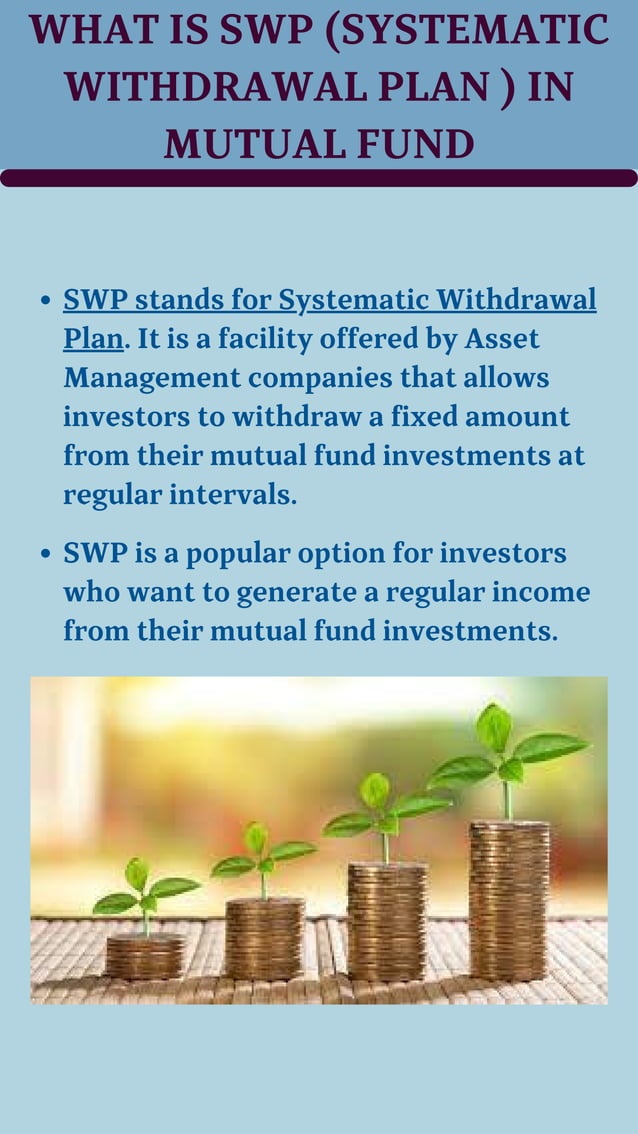 SWP in Mutual Funds - Explained in Simple Terms by Imperial Money | PDF | Mutual Funds ...