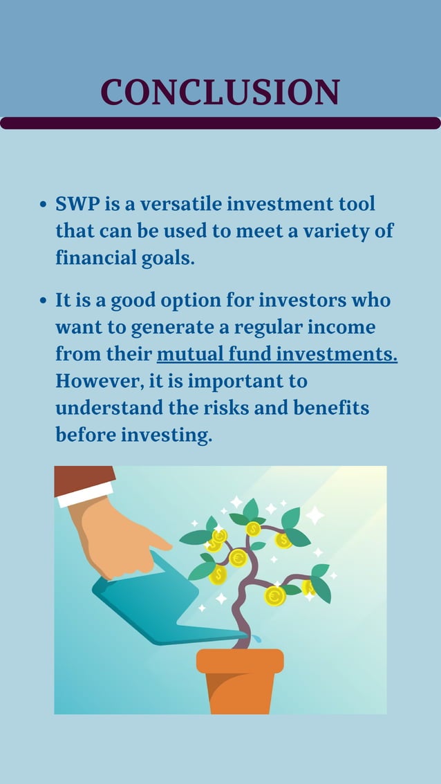 SWP in Mutual Funds - Explained in Simple Terms by Imperial Money | PDF ...