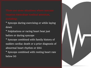 What Is Syncope | PPT