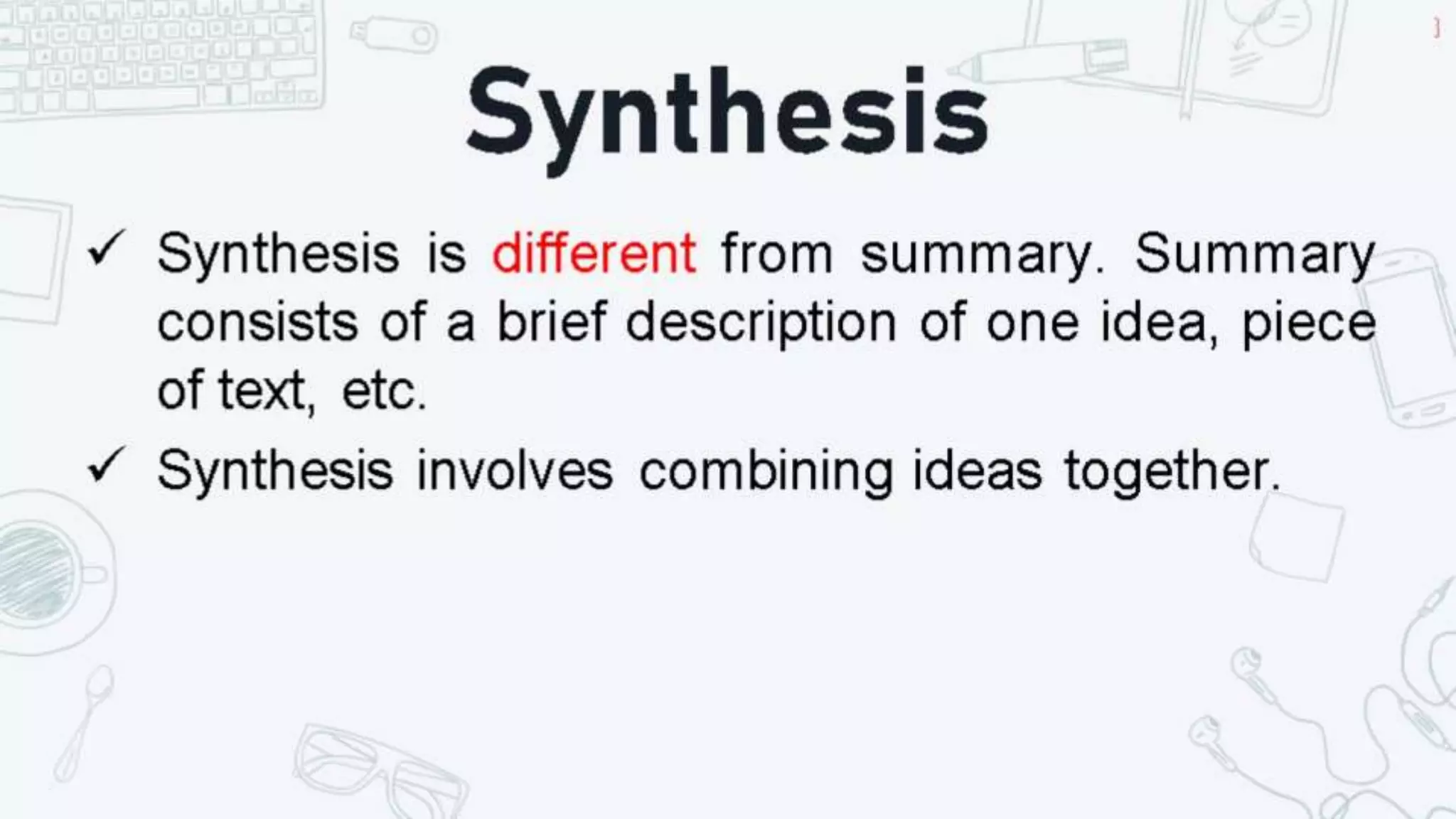 What is Synthesis? | PPTX
