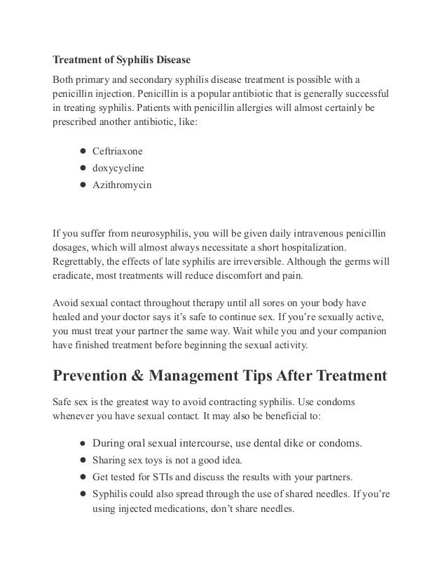 What is syphilis disease in women | PDF