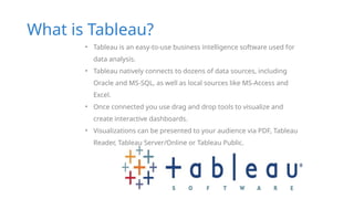 What is Tableau-Presentation and how to use it.pptx
