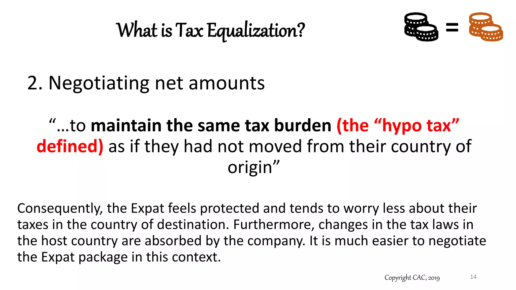 What is tax equalization | PPTX