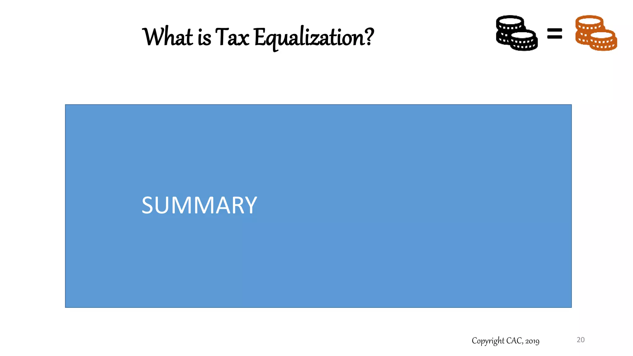 What is tax equalization | PPTX