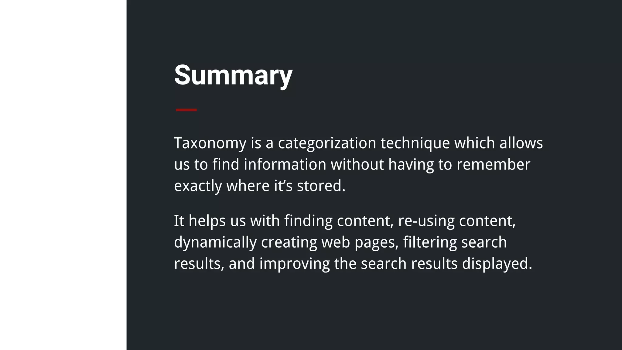 What Is Taxonomy and Why Is It Useful? | PDF